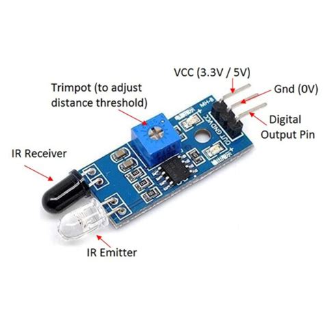 Ir Sensor Module Lm393 Photoelectric Sensor Module Roboelectrixx