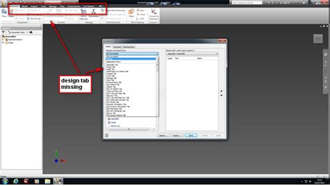 Design Acceleration Tab Missing Autodesk Community