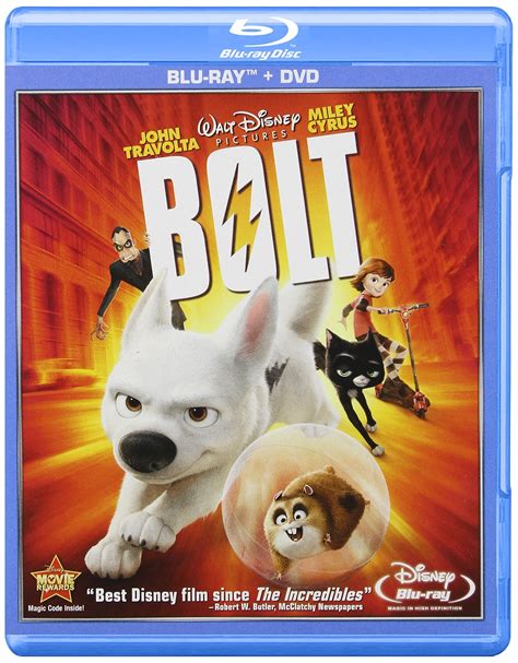 Disneys Bolt Movie Blu Ray Dvd Widescreen Edition