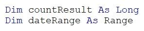 VBA COUNTIFS In Excel Syntax Examples How To Use