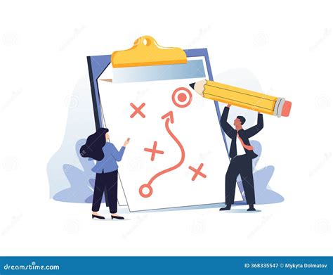 Strategic Planning Line Icons Collection Analysis Alignment Assessment Blueprint Budgeting