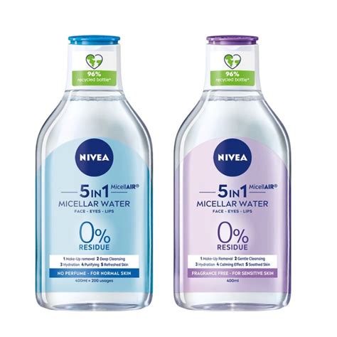 10蝦幣【nivea 妮維雅】b5精華卸妝水 400ml 水潤型 舒敏型 效期202504 【淨妍美肌】 蝦皮購物