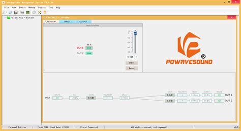 Active Line Array Speaker System Amplifier Module 300 800W