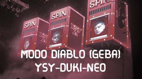 Ysy Duki Neo Modo Diablo Estadio Geba En Vivo 712 Youtube