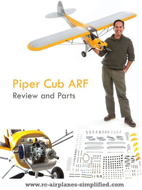 Piper Cub ARF Model Airplanes Kit Rc Model Airplanes Aircraft Model Kits