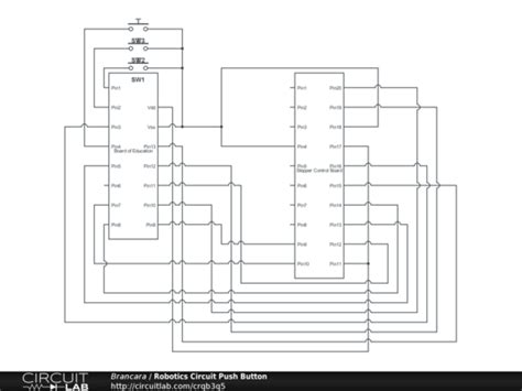 Robotics Circuit Push Button Circuitlab