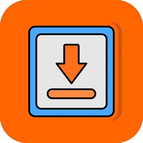 Download Filled Orange Background Icon 42957238 Vector Art At Vecteezy