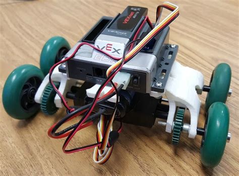 Encoderbot Vex Robotics Chassis By Simonaruiz Thingiverse Vex