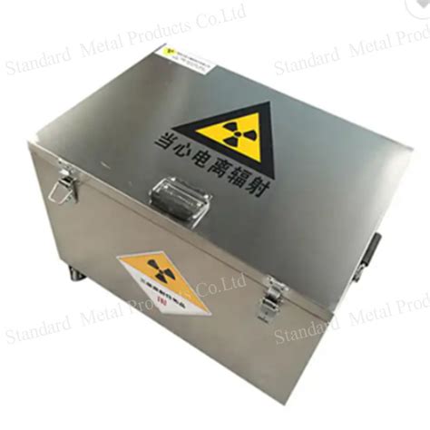 Medical Radiation Protection Lead Cans Radioactive Source Storage Box Lead Barrel Radiation