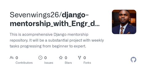 Github Sevenwings26django Mentorshipwithengrdamola This Is