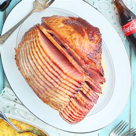Best Holiday Baked Ham With Coca Cola Glaze Recipe The Cooking Bride