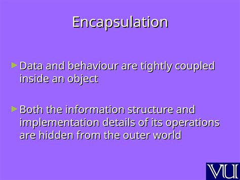 Data Encapsulation And Information Hiding Ppt