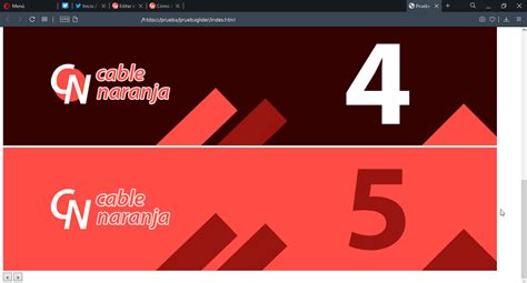 Cómo Crear Slider De Imágenes Javascript Con Glider Cable Naranja