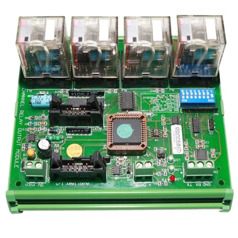 Four Relay Output Module Danntech