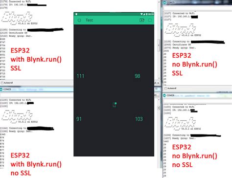 ESP32 4x SLOWER Than ESP8266 Need Help With My Project Blynk Community