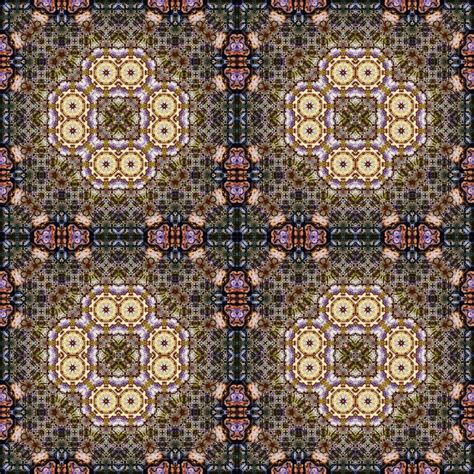 Premium Photo Seamless Square Patterns Woven Texture