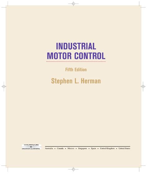 industrial motor control pdf