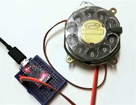 Rotary Dial Becomes Usb Keyboard Duino