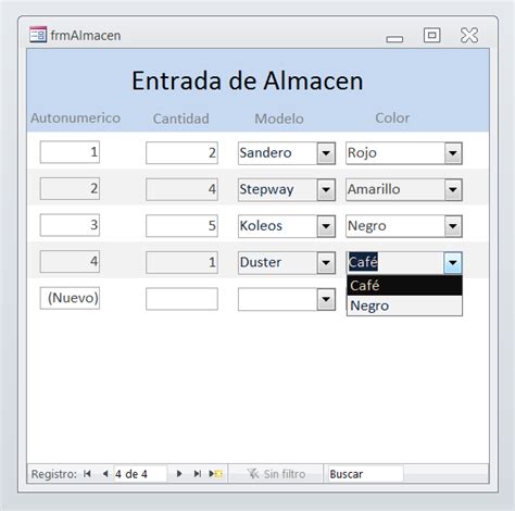 Combo Box En Cascada En Un Formulario Continuo 1a Parte Latino