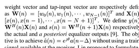 Blind Equalization In The Baseband Download High Quality Scientific Diagram