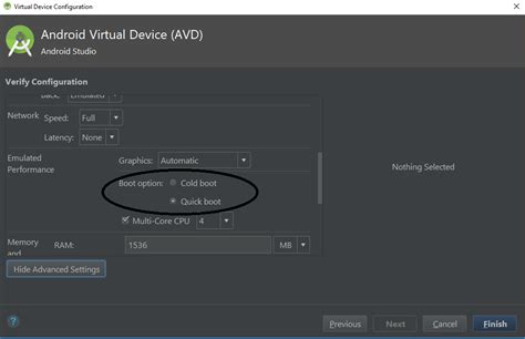 Android Emulator Don T Save State By Default Stack Overflow