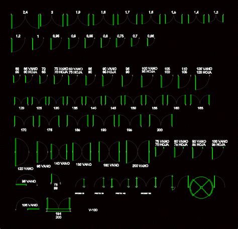Dynamic Block Sliding Door In DWG 115 18 KB CAD Library