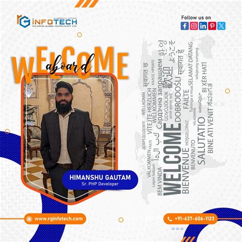 Rg Infotech Recursive Global Infotech Pvt Ltd On Linkedin Welcome Php Developer