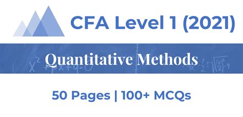 Cfa Level 1 Quantitative Methods Alphabetaprep Cfa Level 1 Quantitative Methods Alphabetaprep