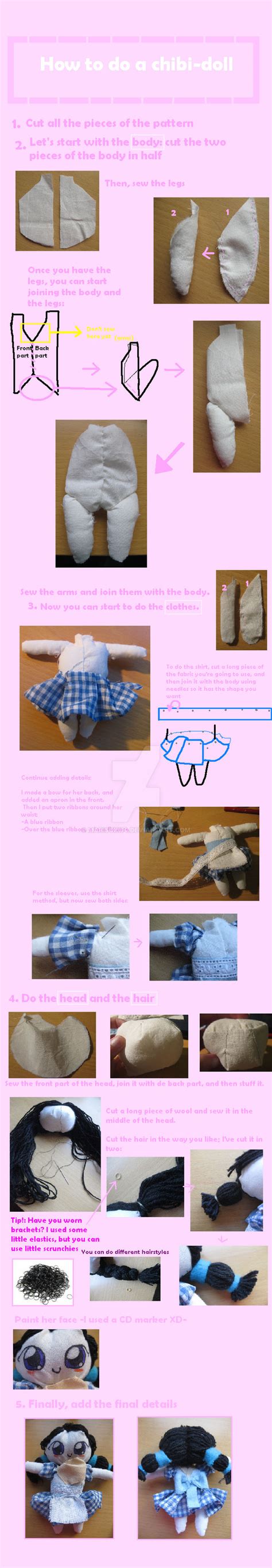 Chibi Doll Tutorial Pattern In Description By Marisuki94 On Deviantart