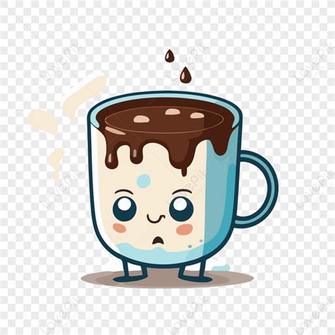 핫초코 머그컵 벡터상표클립 아트만화 Png 일러스트 무료 다운로드 Lovepik