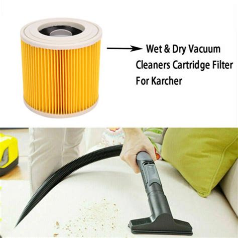 ตลับกรองสำหรับ Karcher WD WD2 WD3 Series Wet & Dry Vac เครื่องดูดฝุ่น ...