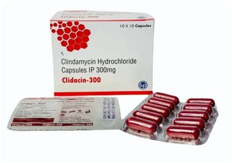 Clindamycin Capsules 300 Mg At ₹ 249box In Panchkula Id 2855588806330