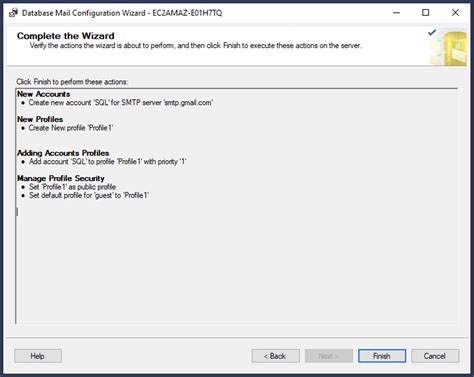 Setting Up Database Mail And Sql Agent Alerts