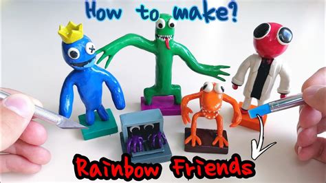 Радужные Друзья из игры Rainbow Friends Youtube