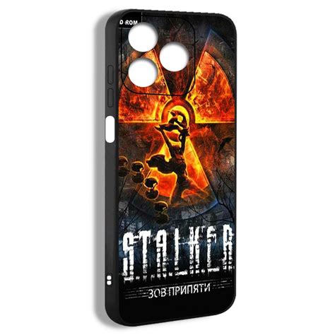 чехол для смартфона Подходит для Tecno Spark 10c Stalker 2 Солдаты сталкер Скиф Сталкер 2 Ehd15