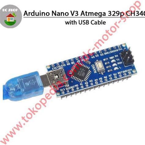 Jual Arduino Nano V3 Ch340 Clone Atmega328p Weld Sudah Di Solder