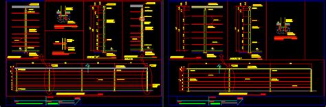Escalera Electrica En Dwg 23892 Kb Librería Cad
