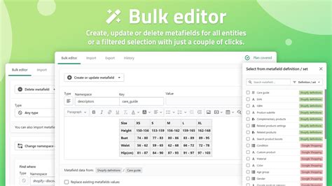 Metafields Guru The All In One Metafields Editor Shopify App Store