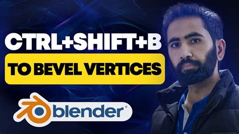 Ctrl Shift B To Bevel Vertices Blender Tutorial For Beginners