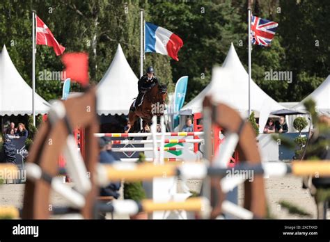 Libussa Lübbeke Of Germany With Caramia 34 During The Cci5 Showjumping