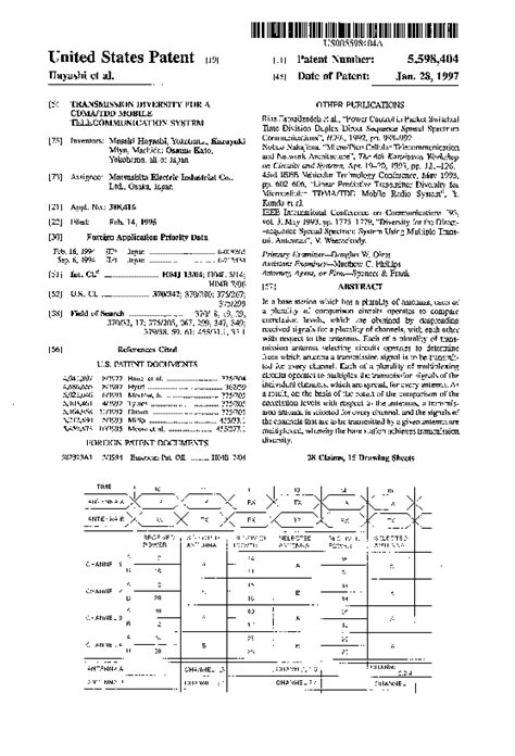 Pdf Diversity For The Direct Sequence Spread Spectrum System Using