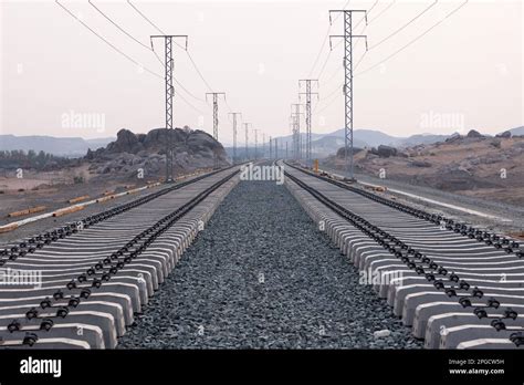 Infrastructure Development Of Laying Of Dual High Speed Railway Tracks With Cement Concrete