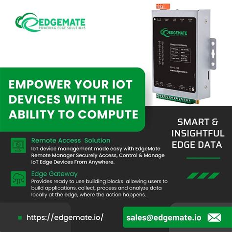 edgemate on linkedin iot edge computing edgecomputing remoteaccess control technology…