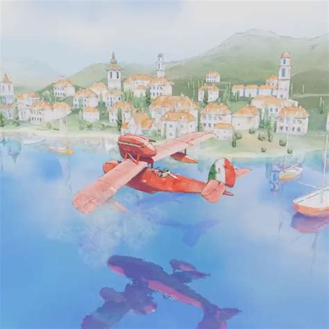 Visual Artist And Art Director Gaku Tada Presented An Impressive Porco Rosso Inspired 3d