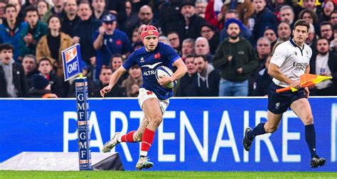 Bielle Biarrey En 11 Roumat Sur Le Banc La Composition Des Bleus