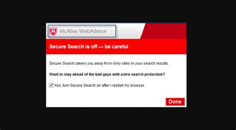 Uninstall WebAdvisor By McAfee Virus