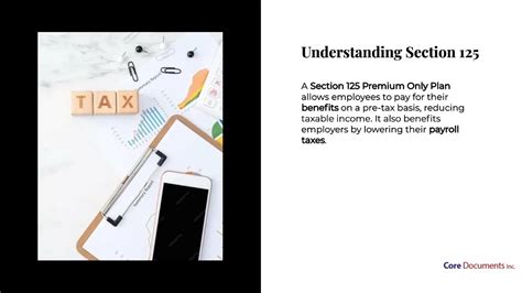 Ppt Unlocking The Benefits Exploring The Section 125 Premium Only