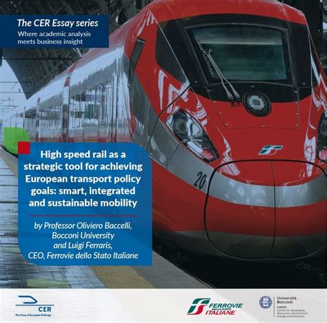Italian Experience Of High Speed Rail For An Effective Rail Transport System In Europe Railway