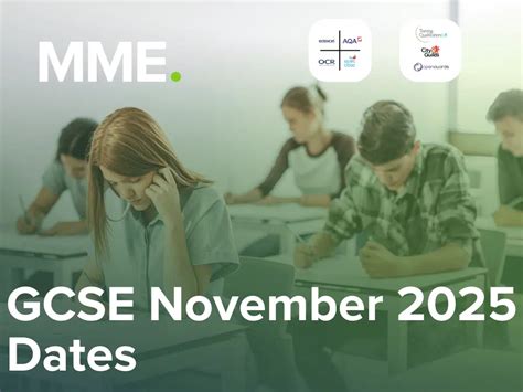 Gcse November 2025 Dates Mme