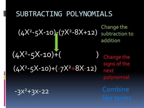 Polynomial Operations Ppt